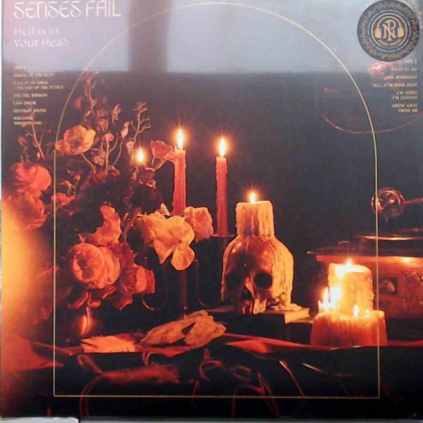 Senses Fail - Hell Is In Your Head - BEER, GOLD BUTTERFLY W/BONE SPLAT